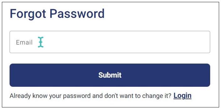 Create, Update or Reset your Account Password